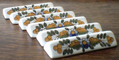 China and Pottery Knife Rests and Tableware for sale